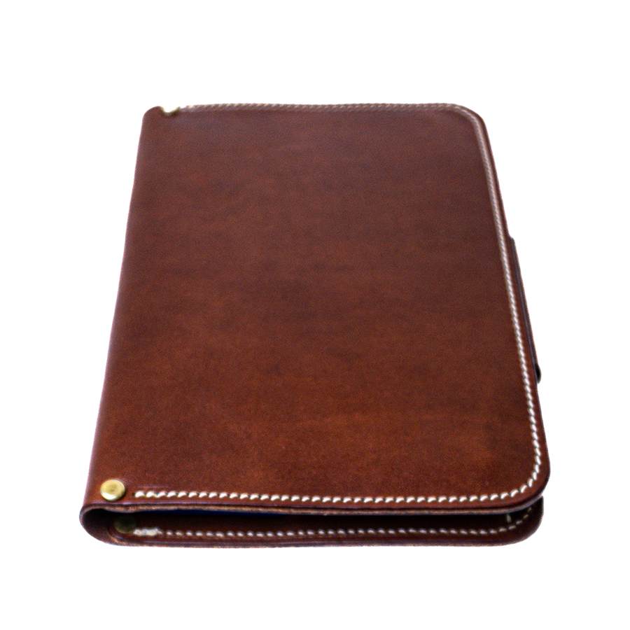 Kingfisher Leatherworks Executive Notebook - Harness Brown — Two Friends