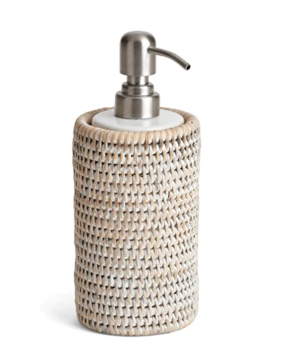 Burma Rattan Soap Dispenser — Two Friends