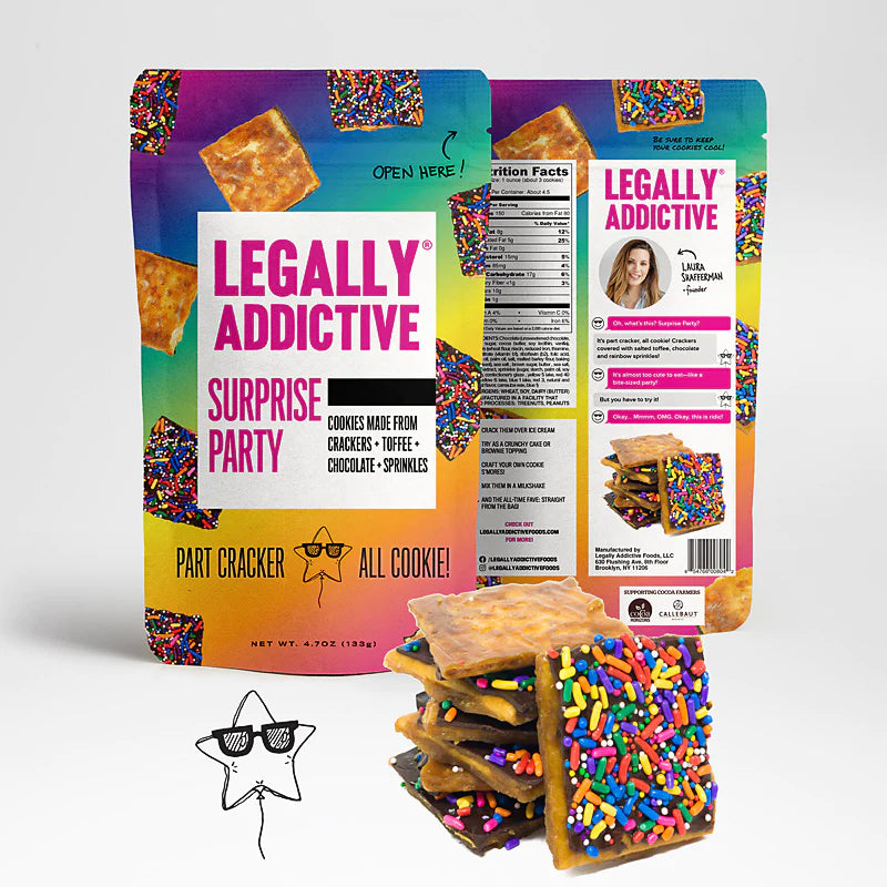 Legally Addictive Surprise Party Cookies — Two Friends